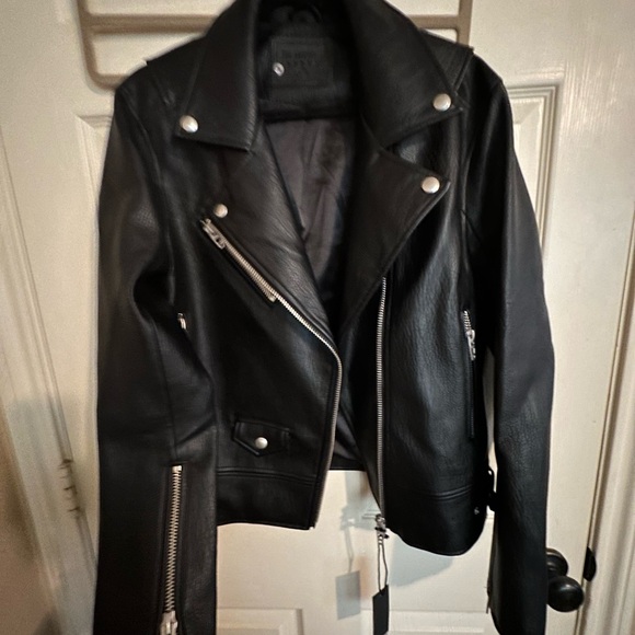 Blank NYC | Jackets & Coats | Blank Nyc Black Leather Biker Jacket ...